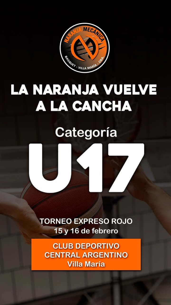 Torneo Expreso Rojo U17 - Edicion 2025 - Naranja Mecánica